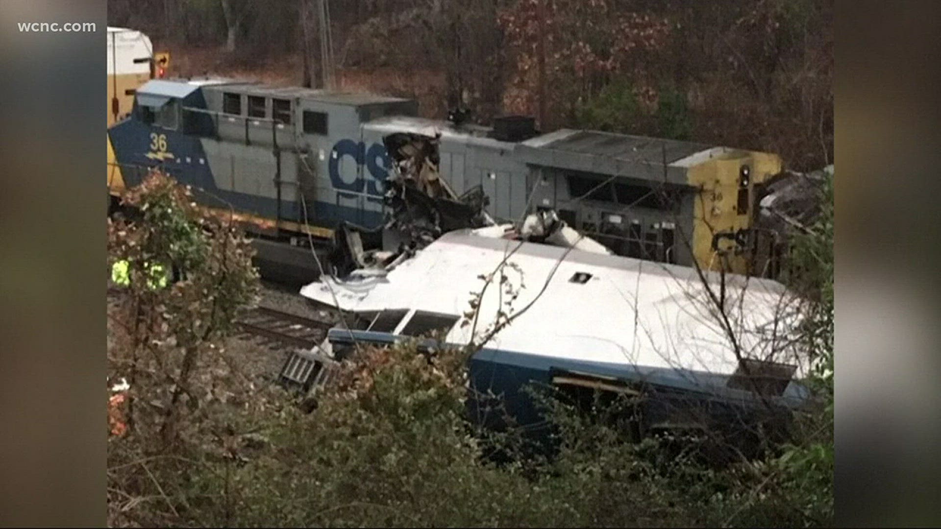 NTSB: Amtrak train hit CSX train head-on at 50 mph | wcnc.com