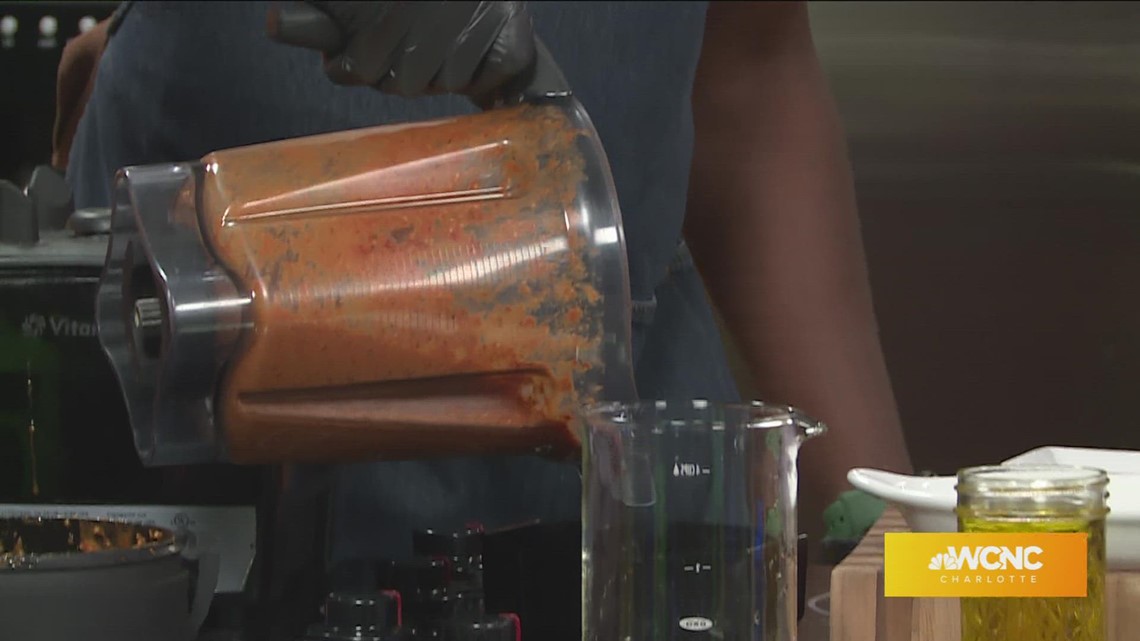 Make Fire Roasted Tomato Romesco for a quick no cook recipe | wcnc.com