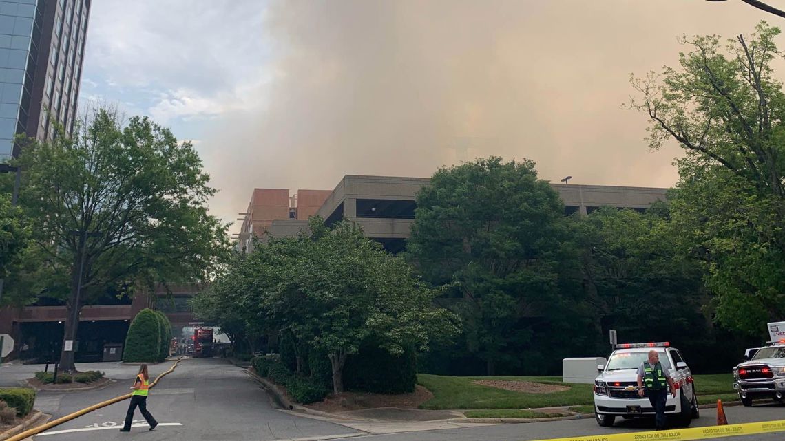 Massive fire in South Park area of Charlotte | wcnc.com