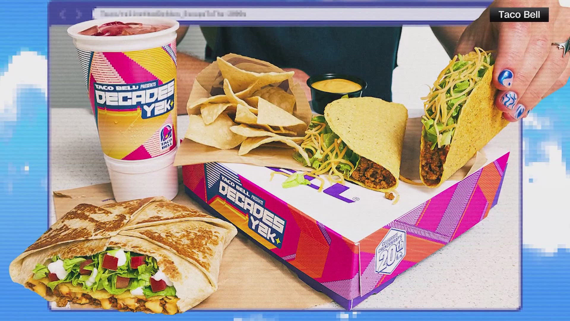 Taco Bell releases nostalgic Y2K menu | wcnc.com