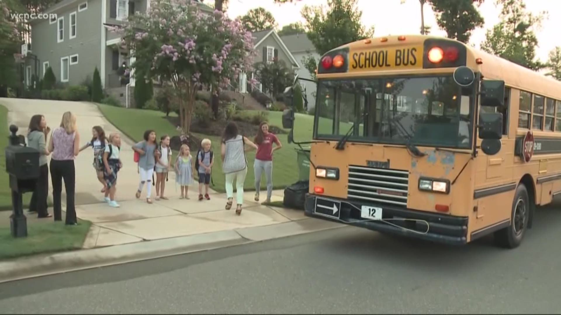 Officials raise awareness of school bus stop safety | wcnc.com