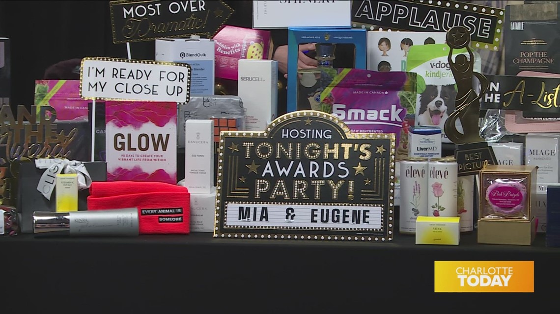 Get a look at all the swag in the "Everyone Wins" Nominee gift bags ...