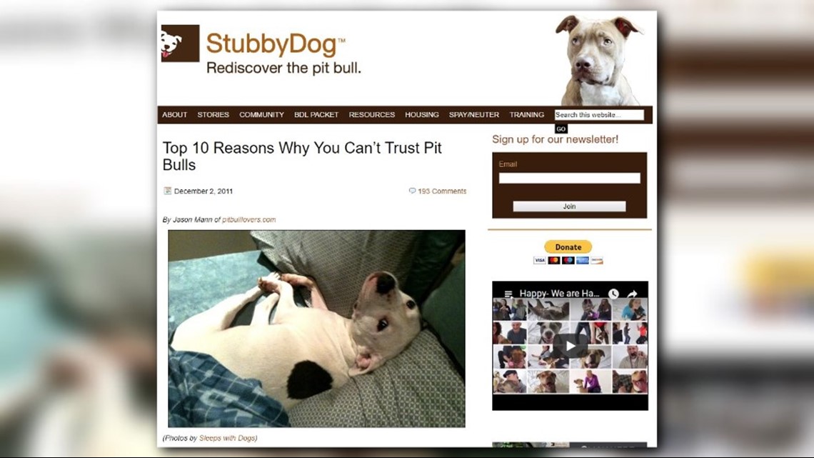 Verify: Does #Pitbulldropoff encourage euthanasia? | wcnc.com