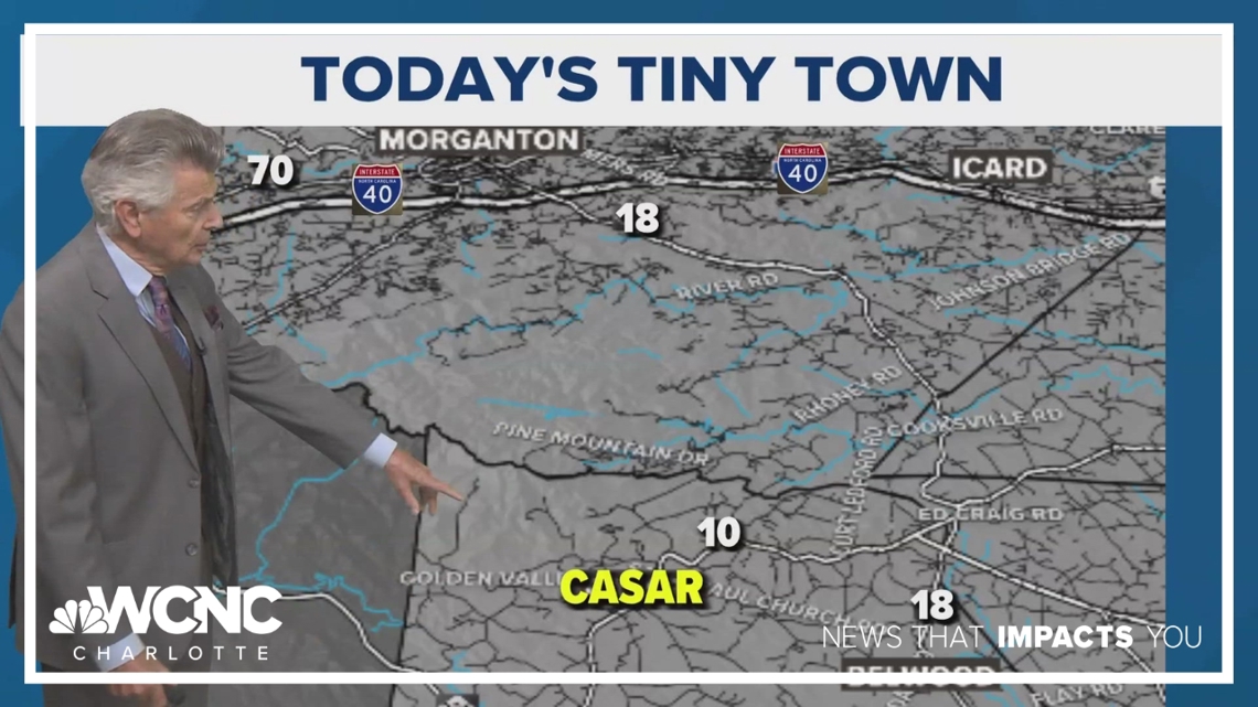 Today S Tiny Town Casar North Carolina Wcnc