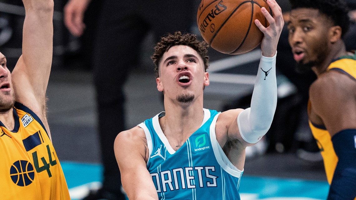 LaMelo posts career-high 34 points despite loss | wcnc.com