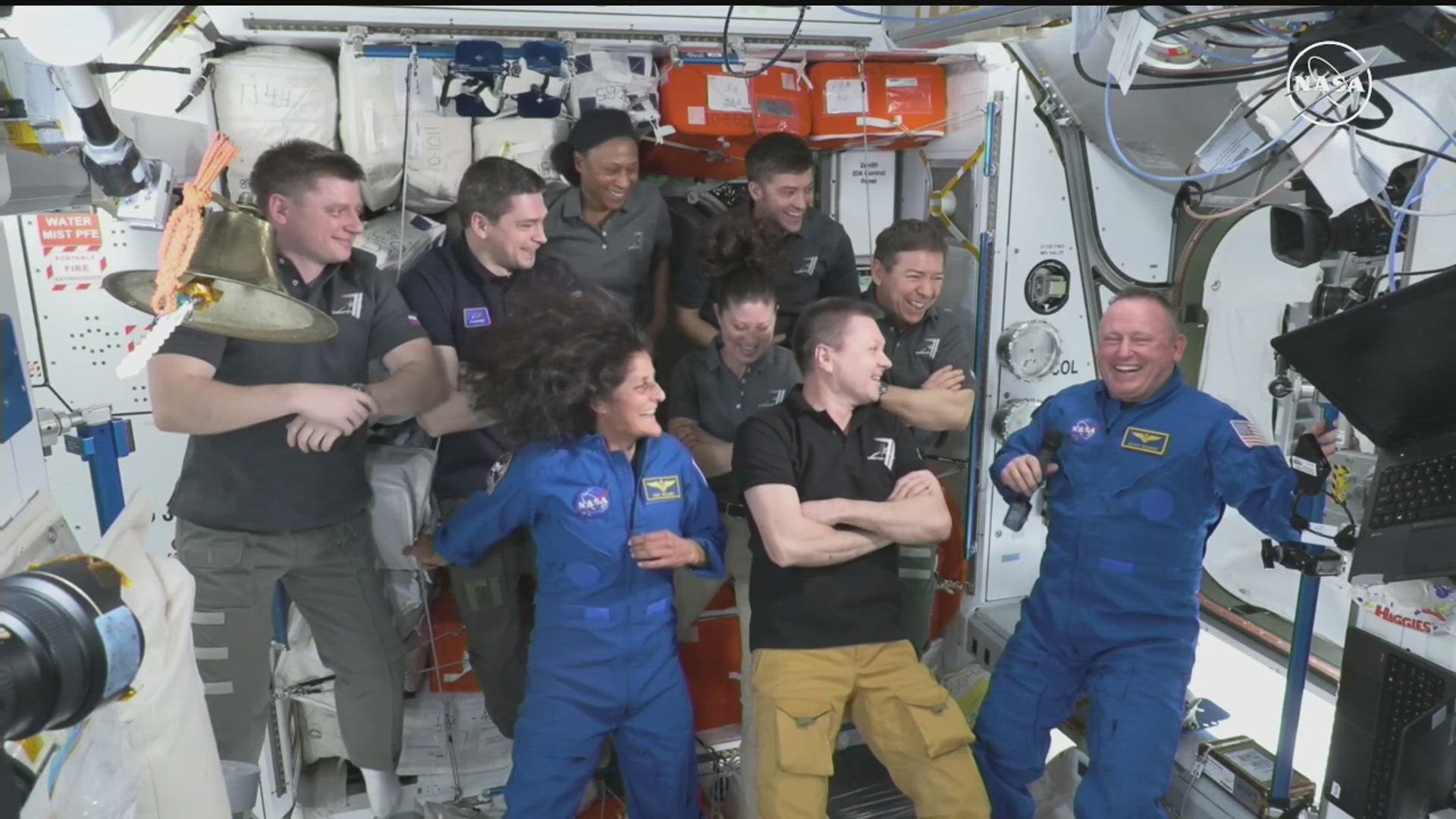 Boeing Starliner's NASA astronauts speak aboard space station | wcnc.com