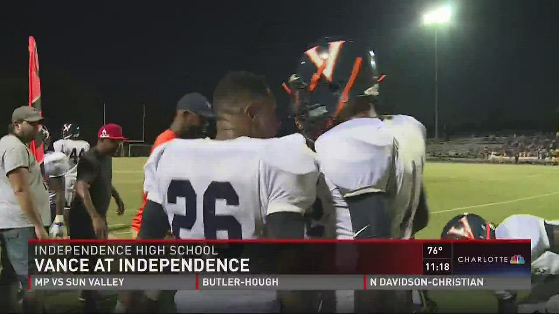 High-powered Vance attack blitzes winless Independence | wcnc.com