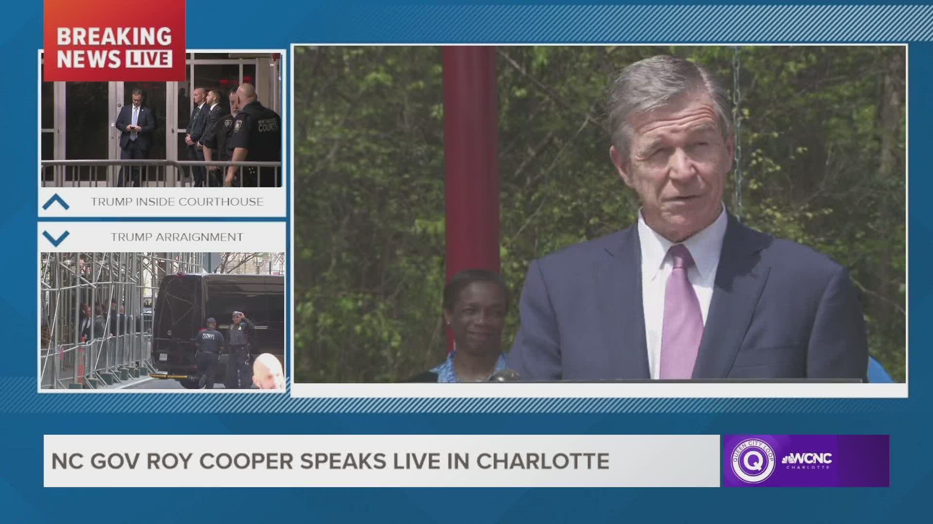 NC Gov. Cooper visits Charlotte child care center | wcnc.com