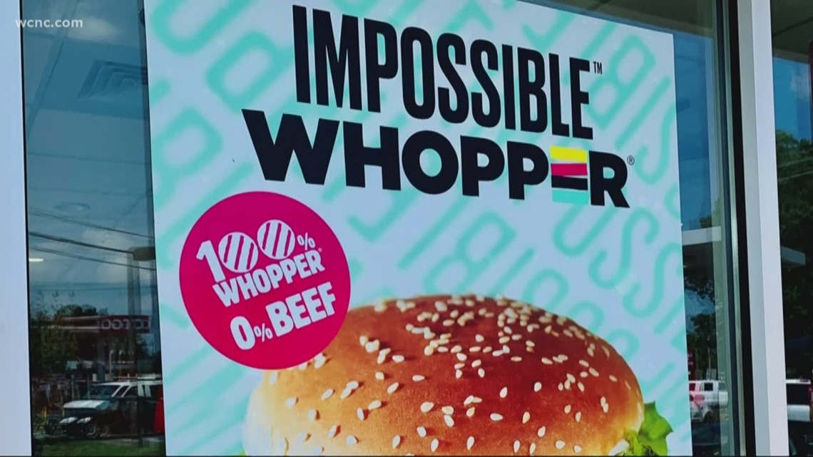 Burger King's real Whopper versus Impossible Whopper | wcnc.com