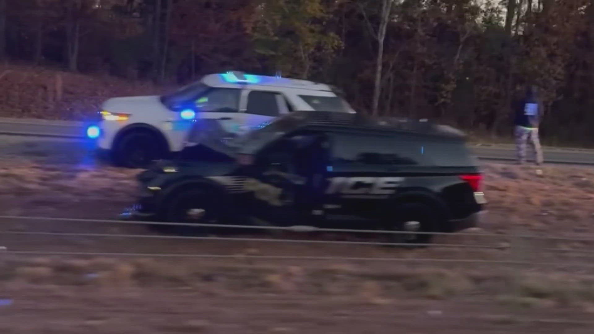 Pineville police unit involved in crash on I-485 | wcnc.com