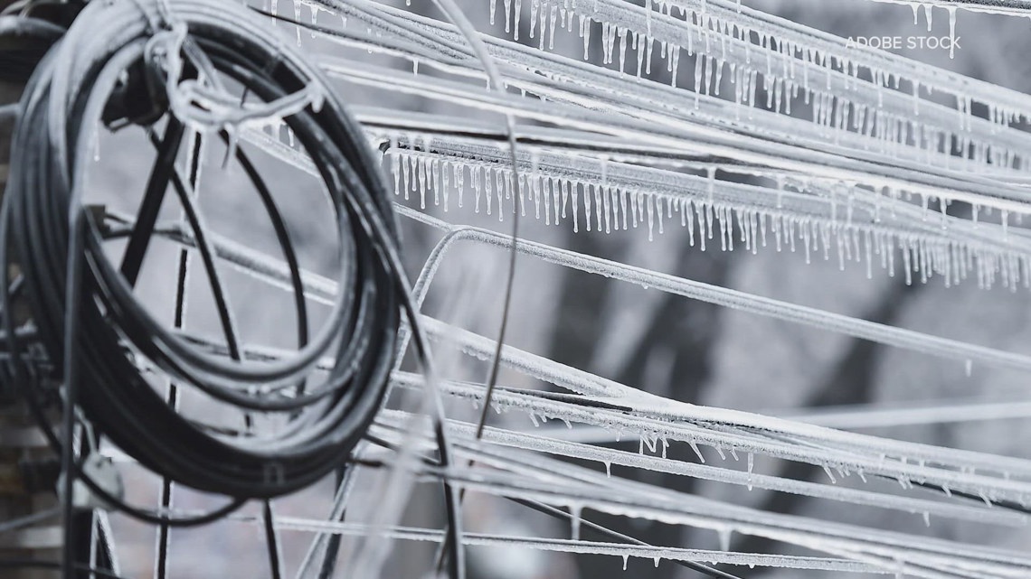 How much ice causes power outages? | wcnc.com