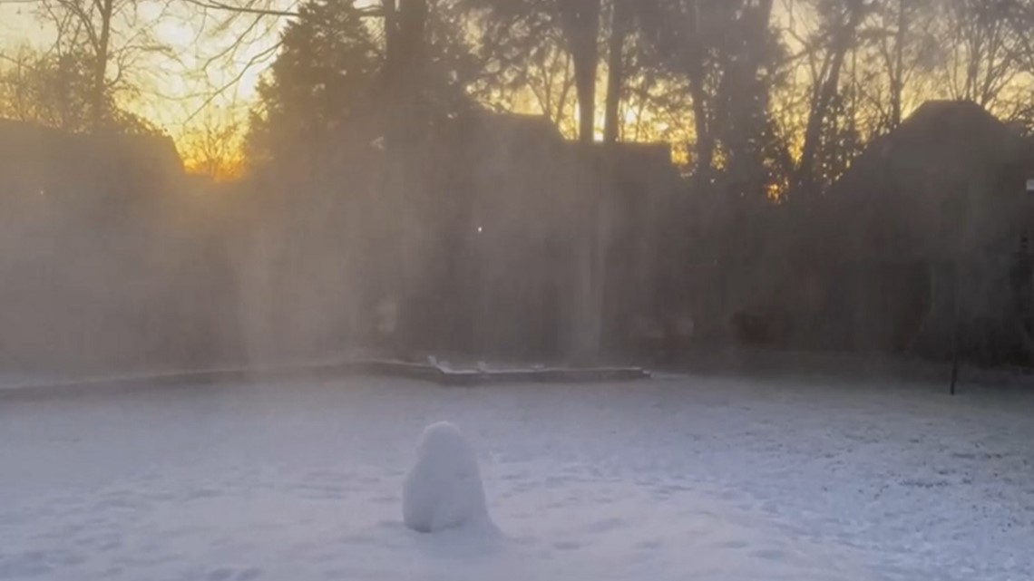 How to make it snow in your own backyard | wcnc.com