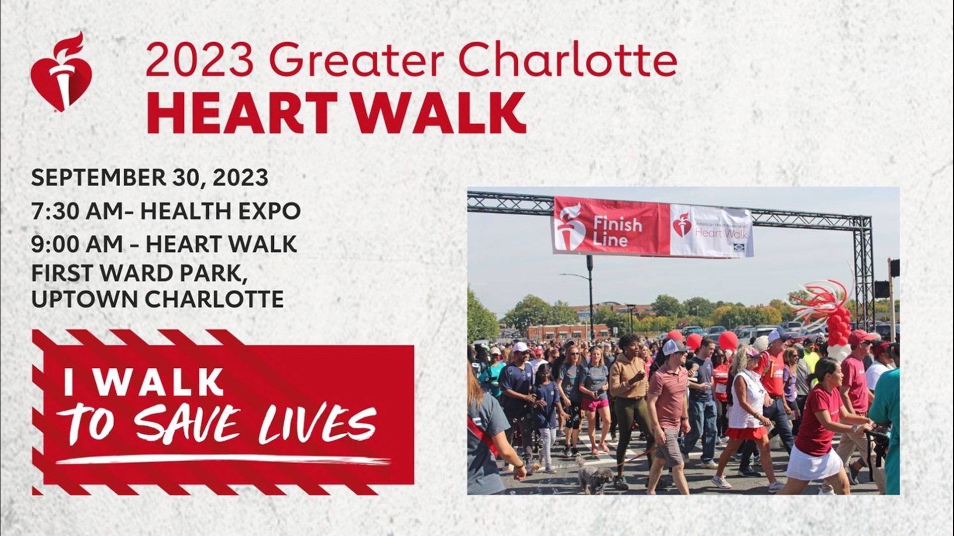 Greater Charlotte Heart Walk 2024 | wcnc.com