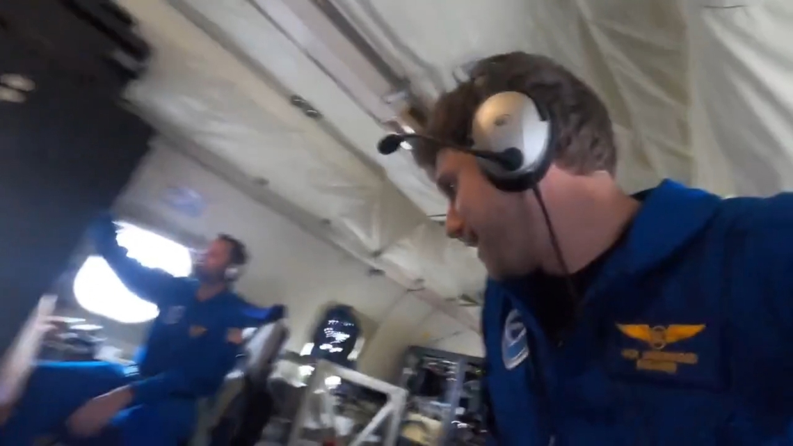 Video: Hurricane Hunters' intense flight through Milton | wcnc.com