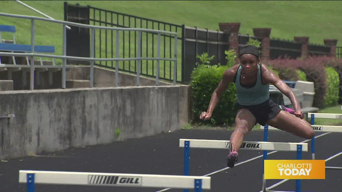 Local Olympian's coach talks about what it takes to hurdle | wcnc.com