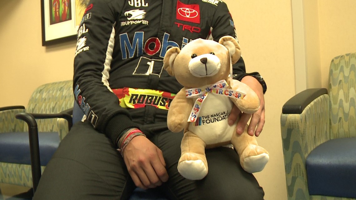 NASCAR Foundation delivers teddy bears to children's hospitals | wcnc.com