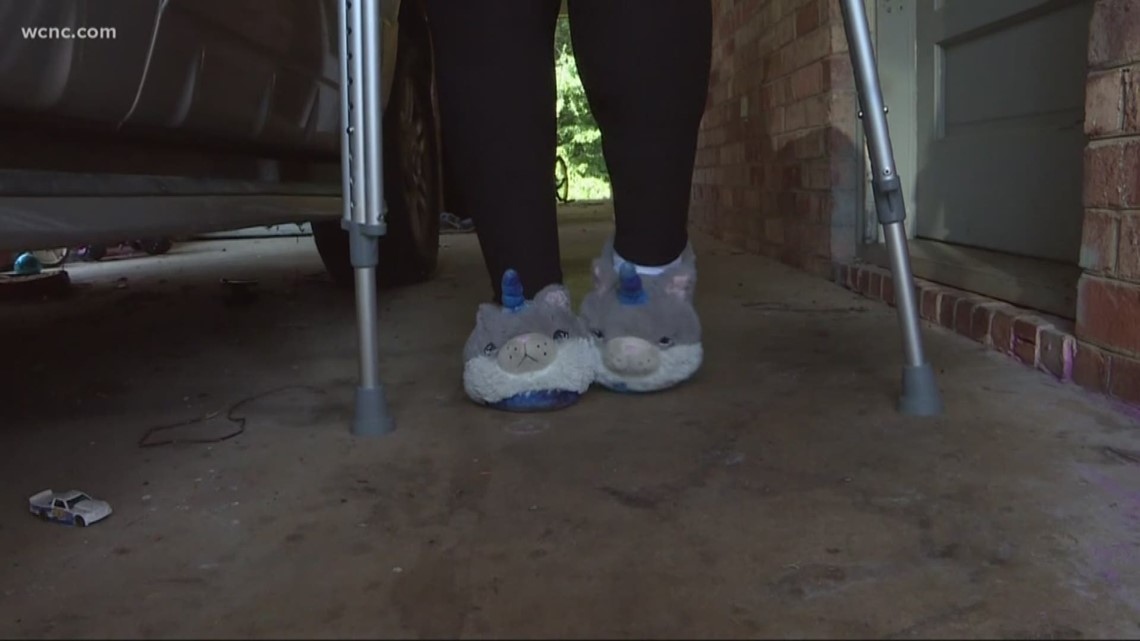 Mom shot in feet after gun accidentally goes off in Hickory mall | wcnc.com