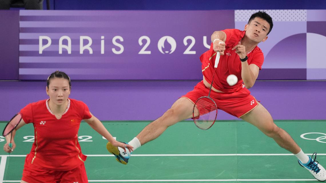China's badminton dominance continues at Paris Olympics | wcnc.com