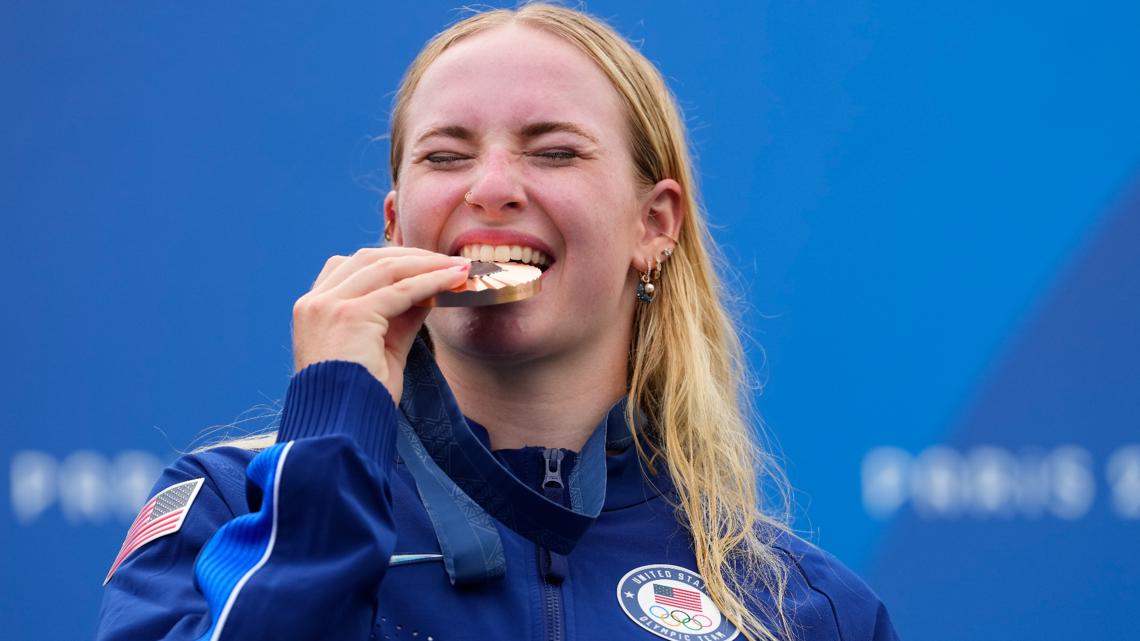 Leibfarth takes on Olympic rapids in Slalom Canoe final | wcnc.com