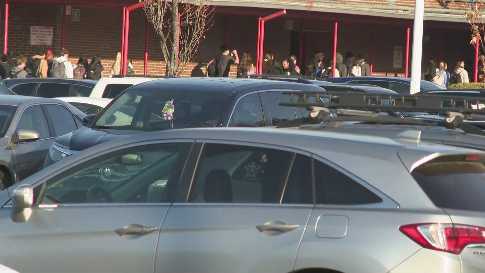 South Meck HS students protest Border Patrol operation with walkout ...