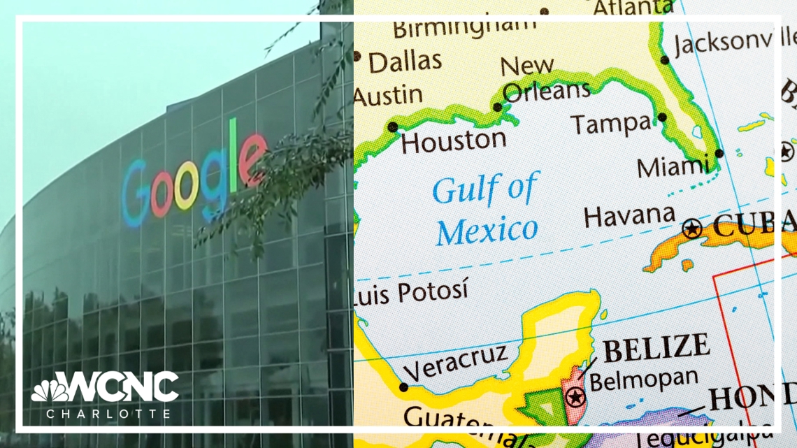 Google to use 'Gulf of America' on maps | wcnc.com