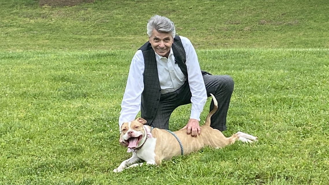 WCNC's Larry Sprinkle and Peaches | wcnc.com