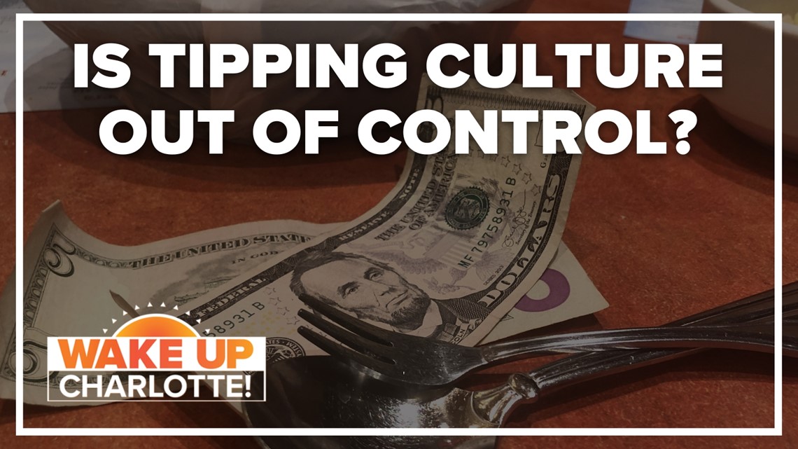 Is tipping getting out of control? Many consumers say yes | wcnc.com