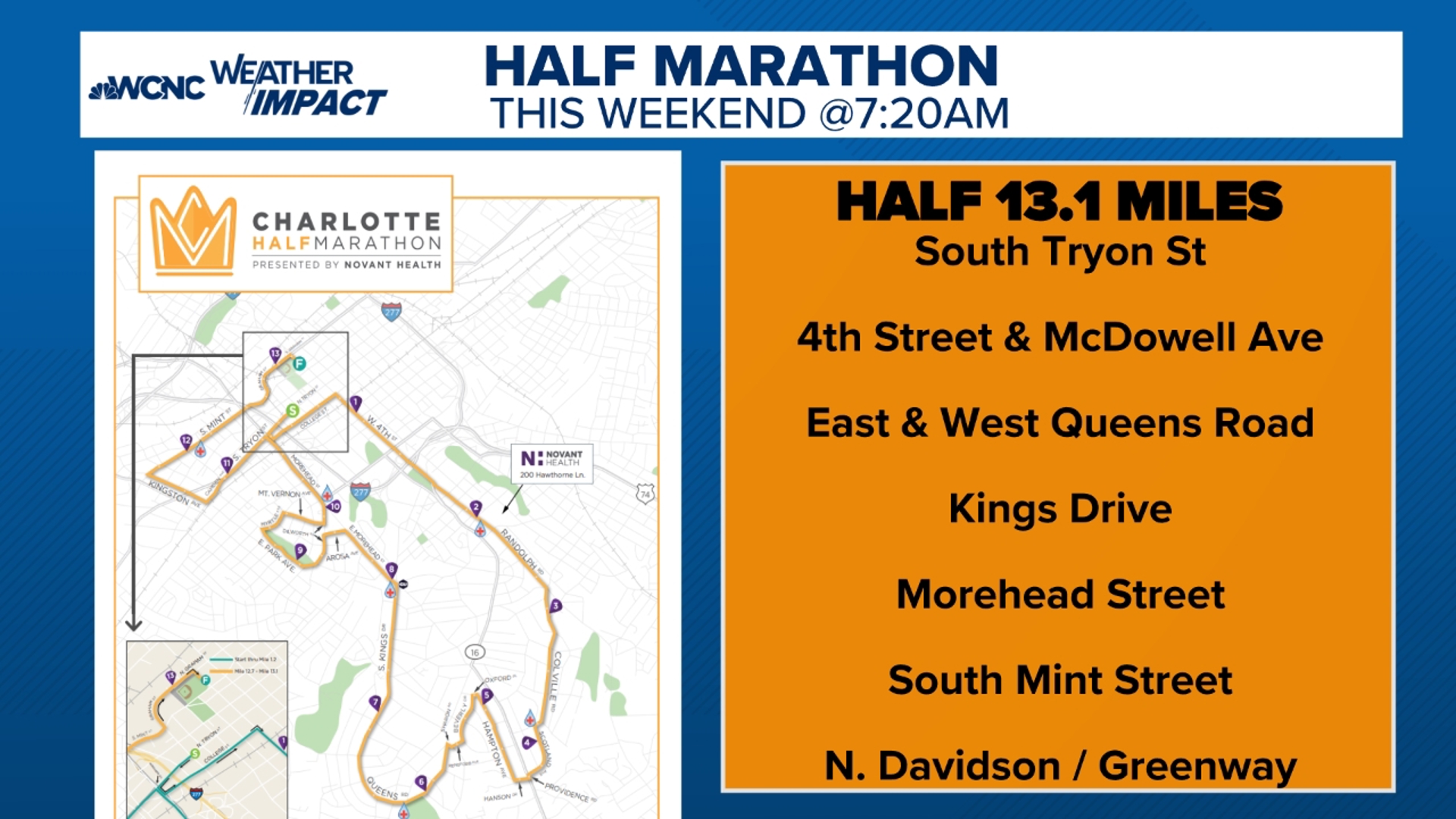 Charlotte Marathon this weekend: Streets to avoid and neighborhoods ...