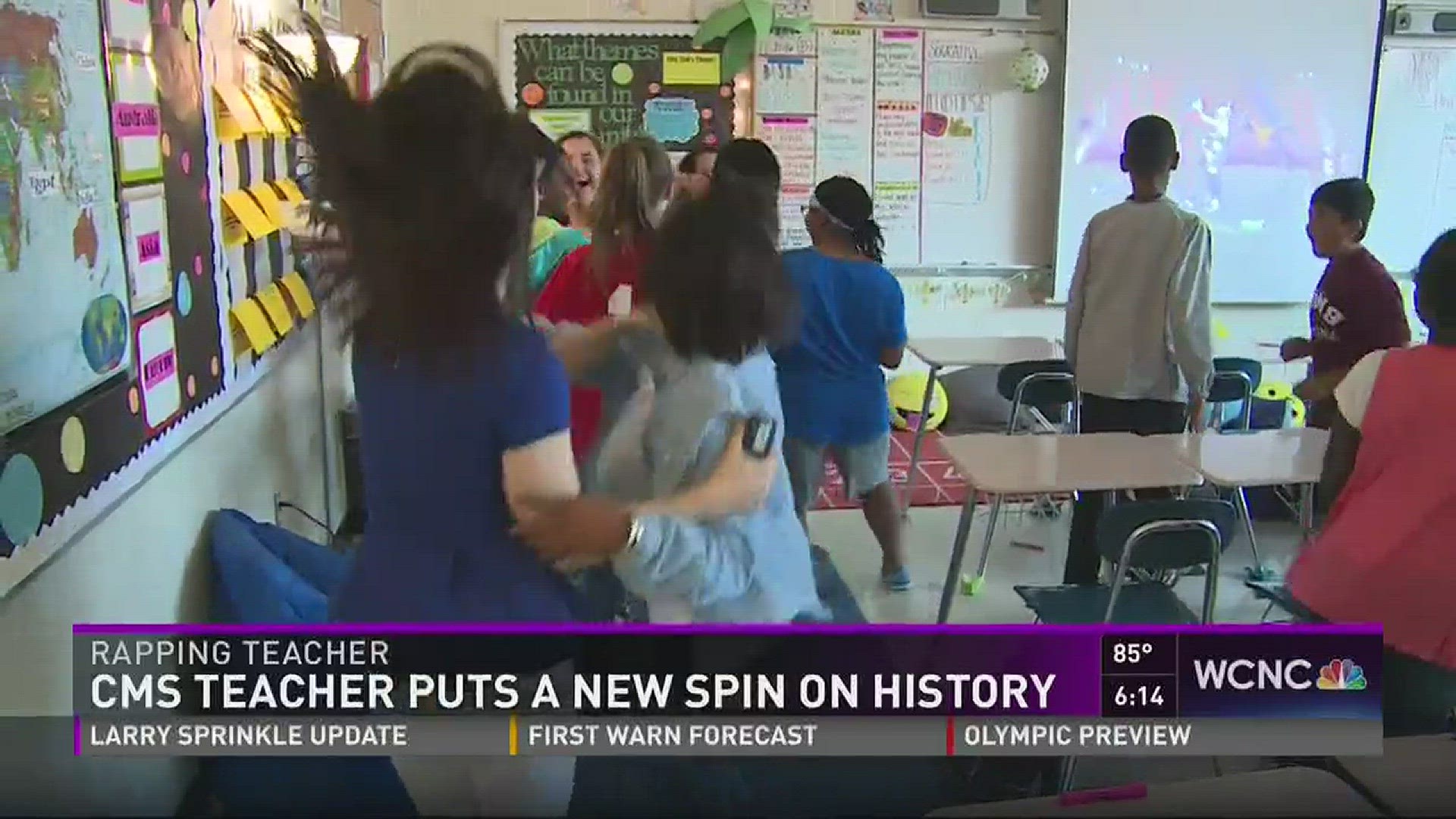 Teacher creates raps to teach lesson plans | wcnc.com