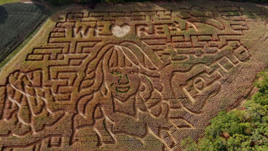 North Carolina farm opens epic Reba-themed corn maze | wcnc.com