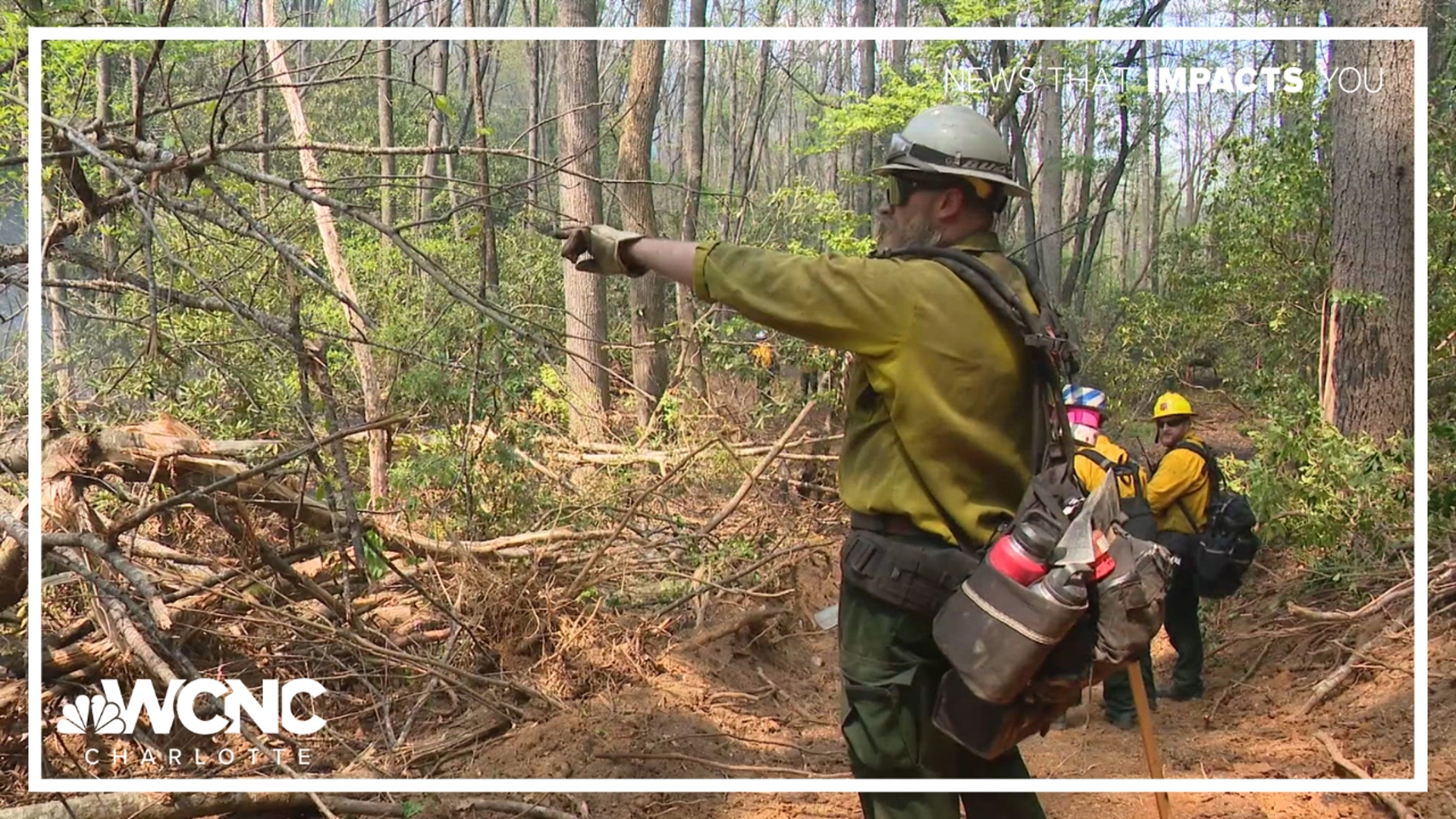 Avery County fire 75% contained after burning 76 acres, sparked by a ...