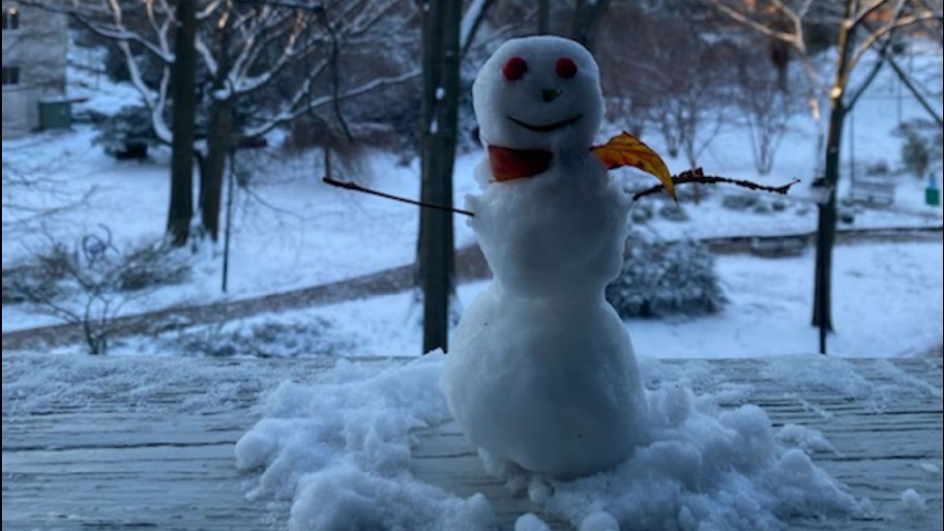 Snow flurries in NC Friday lead to expected slick roads | wcnc.com