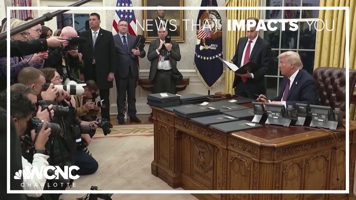 Trump pushes forward on 'America First' plan with new executive orders ...