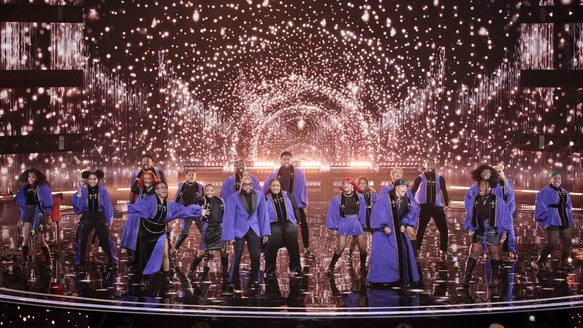Sainted Trap Choir performs at 'AGT: Fantasy League' finals | wcnc.com