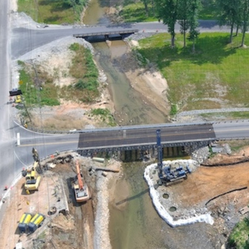 First bridge replacement finished after Helene, servicing Baxter ...