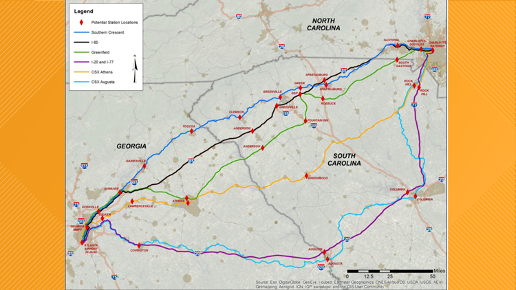 Charlotte eyeing high-speed train, light rail passenger service | wcnc.com