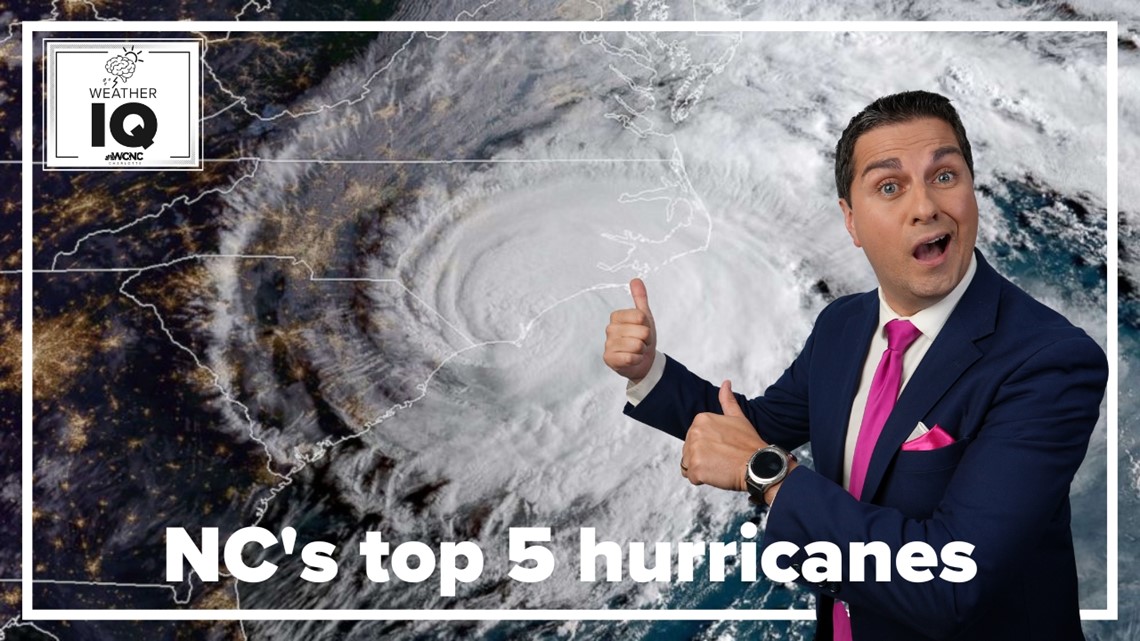 Weather IQ: Strongest North Carolina Hurricanes | wcnc.com