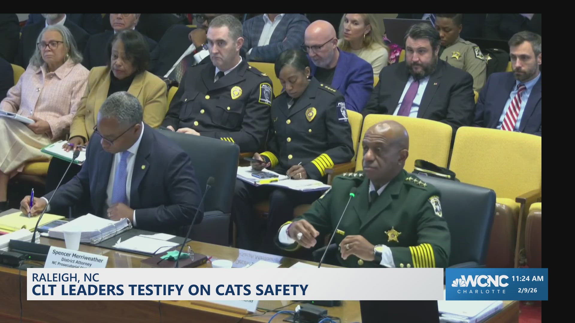 Mecklenburg County Sheriff Garry McFadden NC General Assembly testimony ...