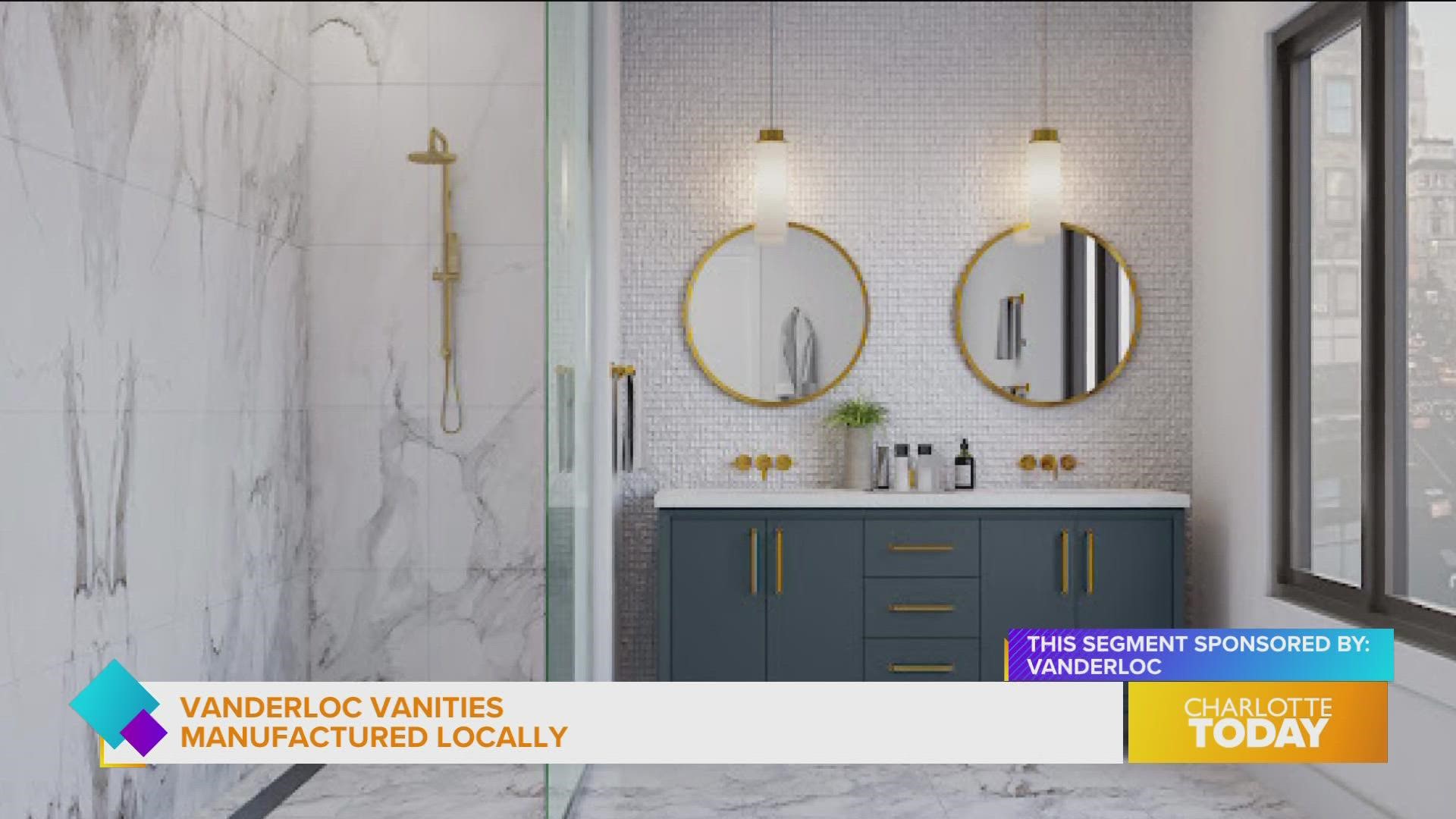 Beautiful bathroom vanities by Vanderloc | wcnc.com