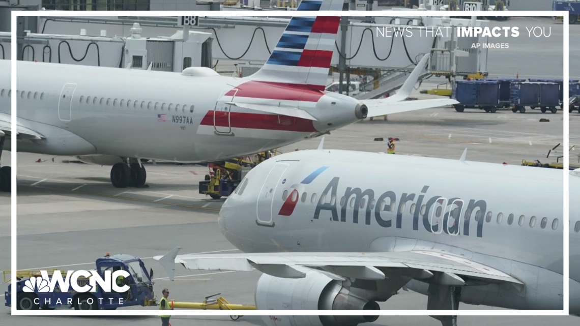 American Airlines flight returns to Charlotte airport after mechanical ...