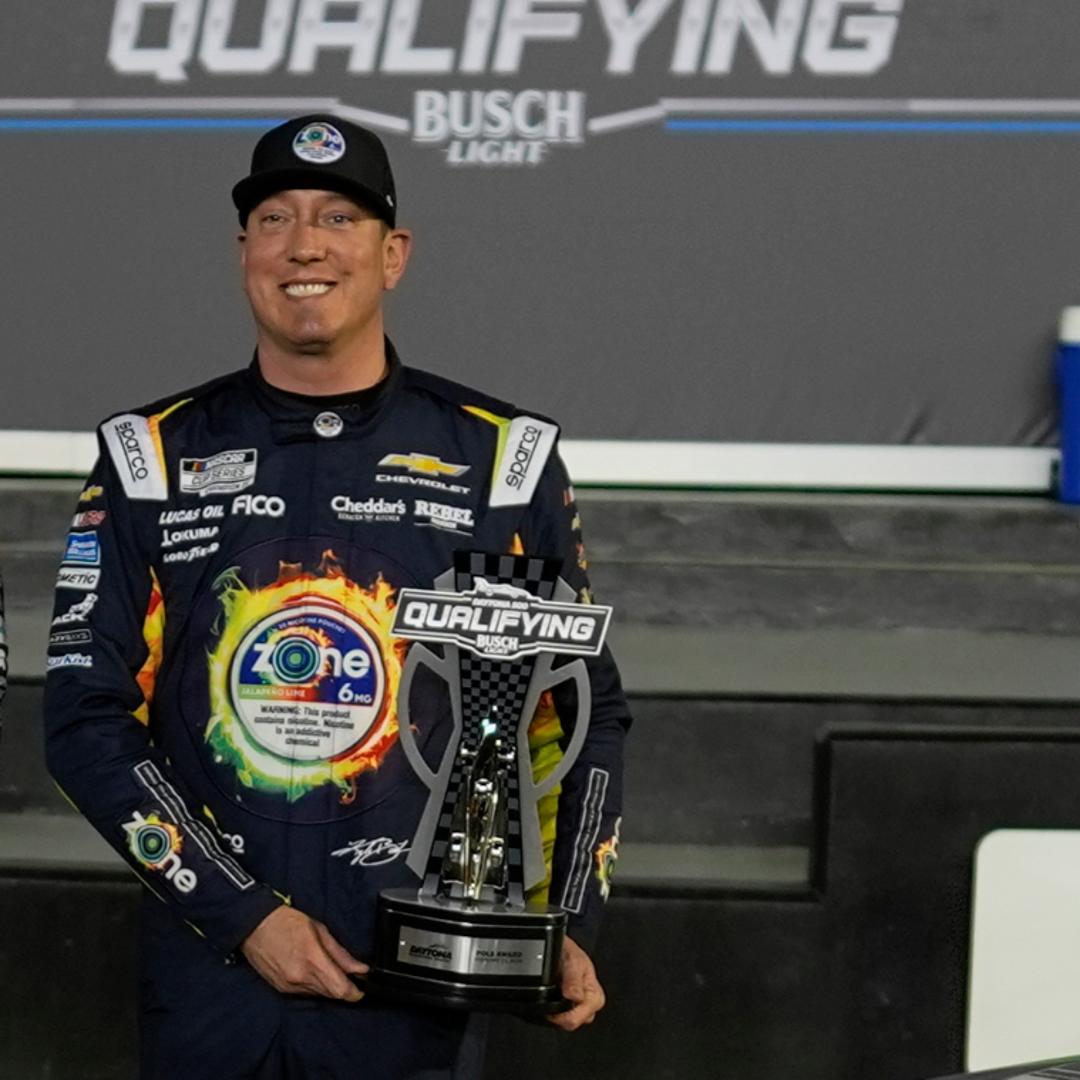 Daytona 500 pole sitter Kyle Busch racing against the odds in his 21st ...