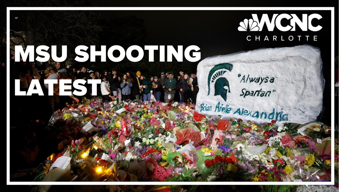 MSU students gather to protest gun violence following mass shooting ...