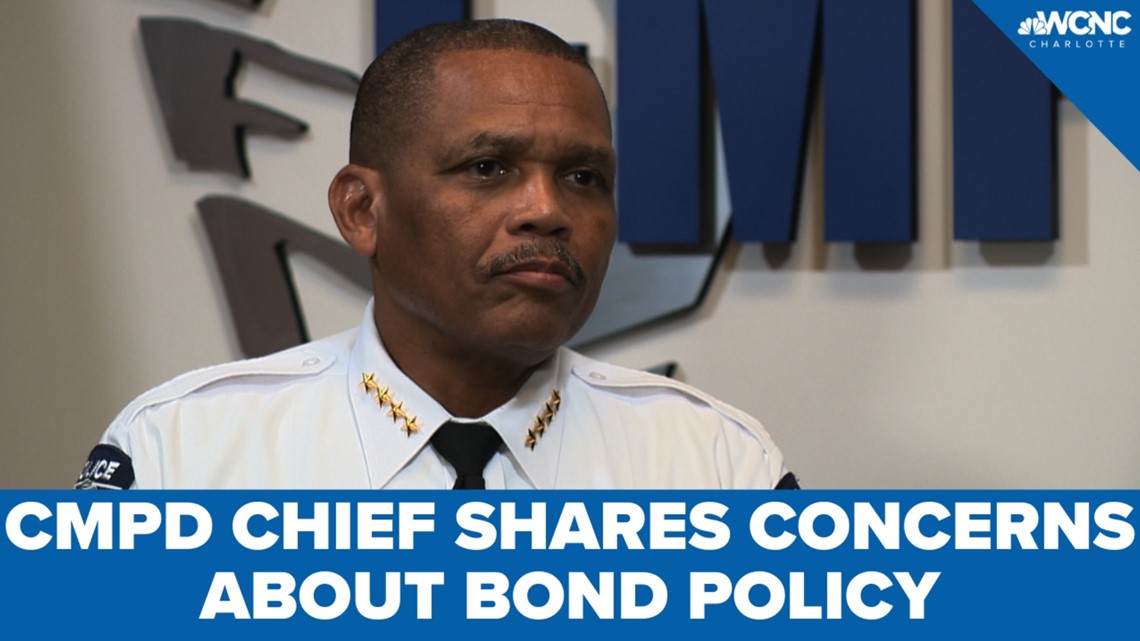 CMPD Chief shares concerns about bond policy | wcnc.com