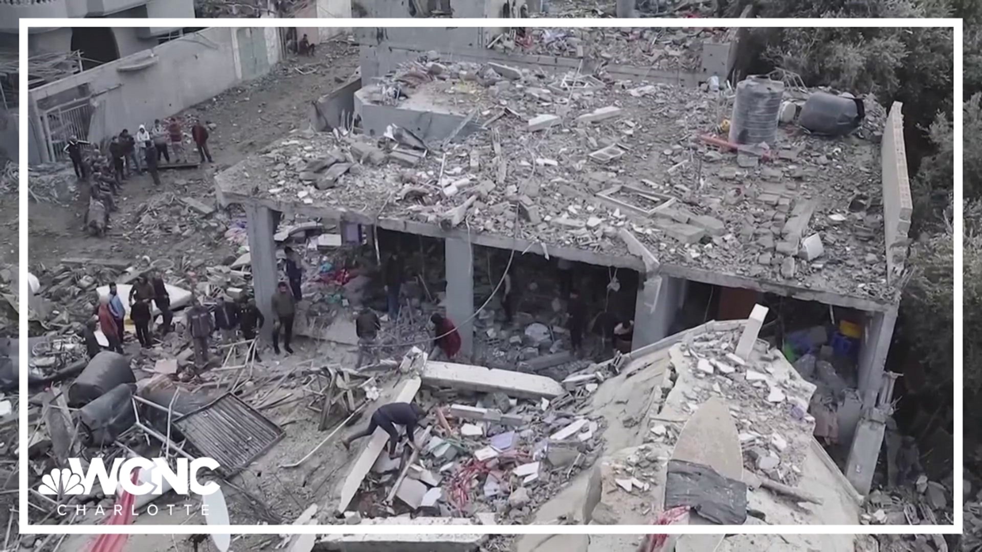 Israel continues push into central Gaza with more bombardments | wcnc.com