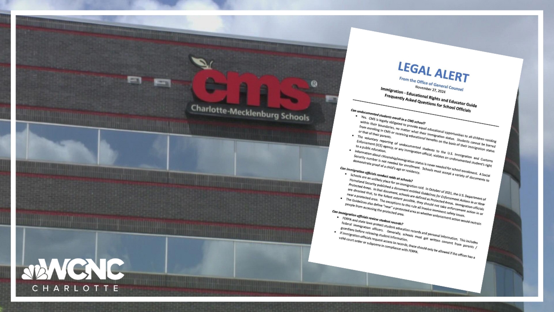 Families in Charlotte, N.C. fear end of schools as ICE 'safe zones ...