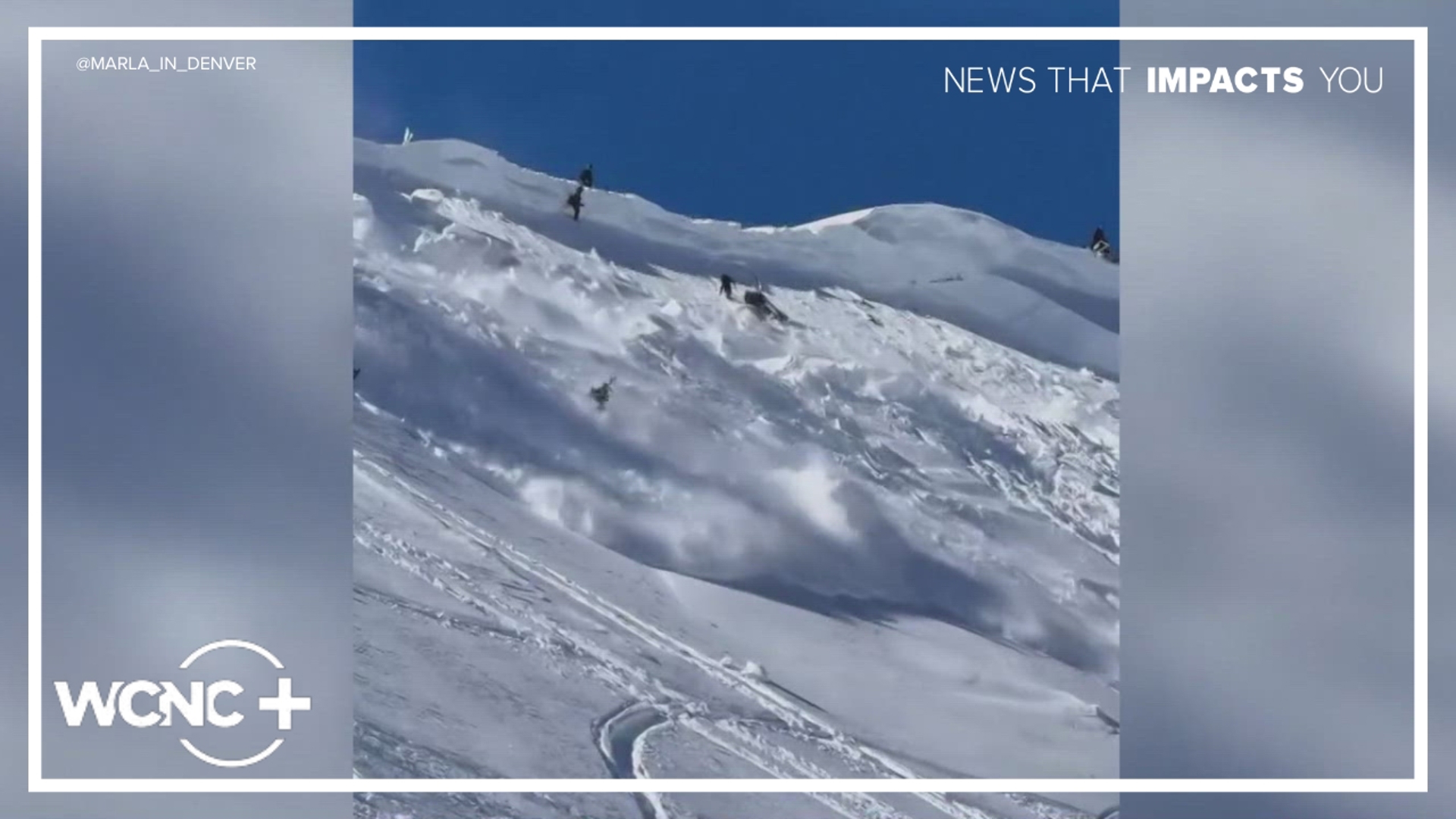 Video shows snowmobilers escape Gravel Mountain avalanche | wcnc.com