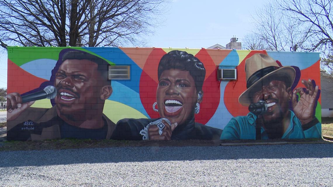 Mural in Charlotte's Historic West End pays tribute to musical icons ...