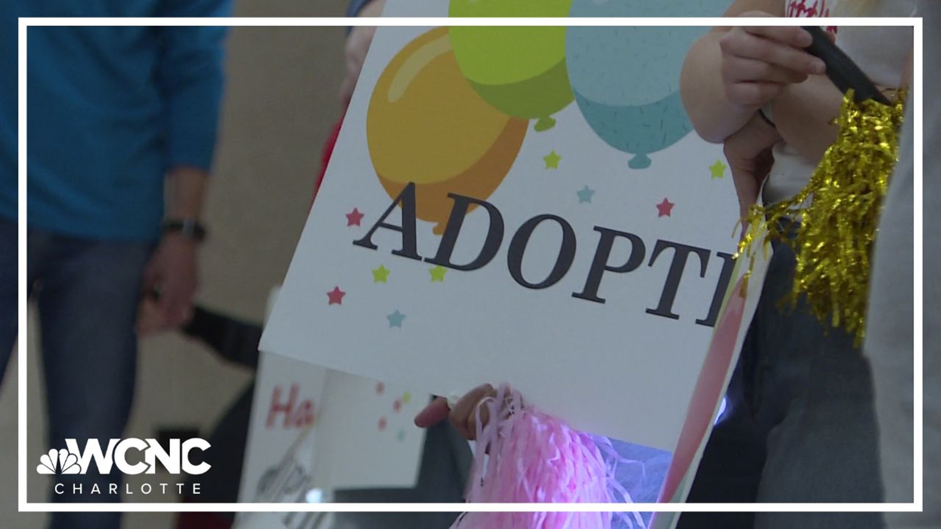 Charlotte families celebrate successful adoptions | wcnc.com