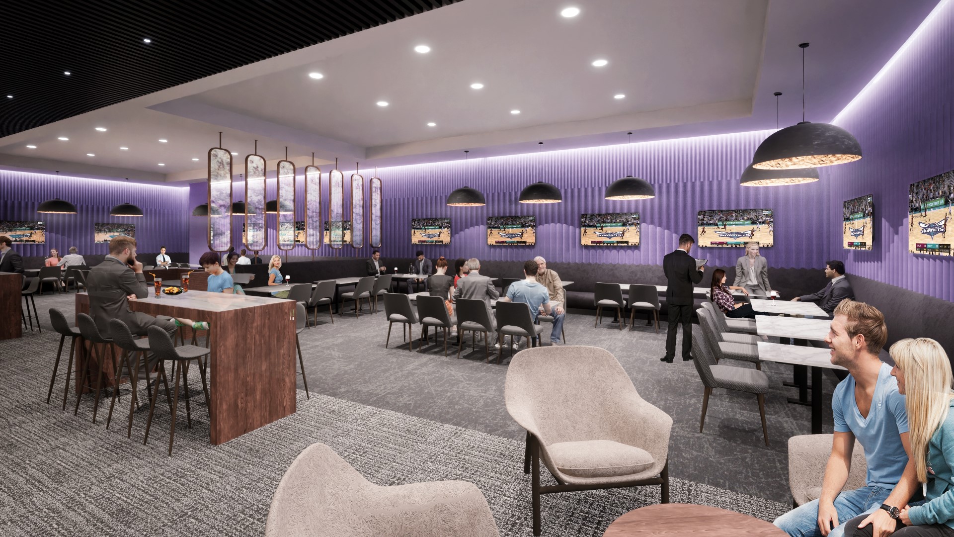 Hornets release renderings of Spectrum Center upgrades | wcnc.com