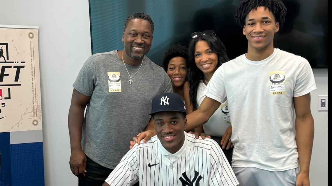 Dillon Lewis, a Charlotte standout, shares his journey to the Yankees ...
